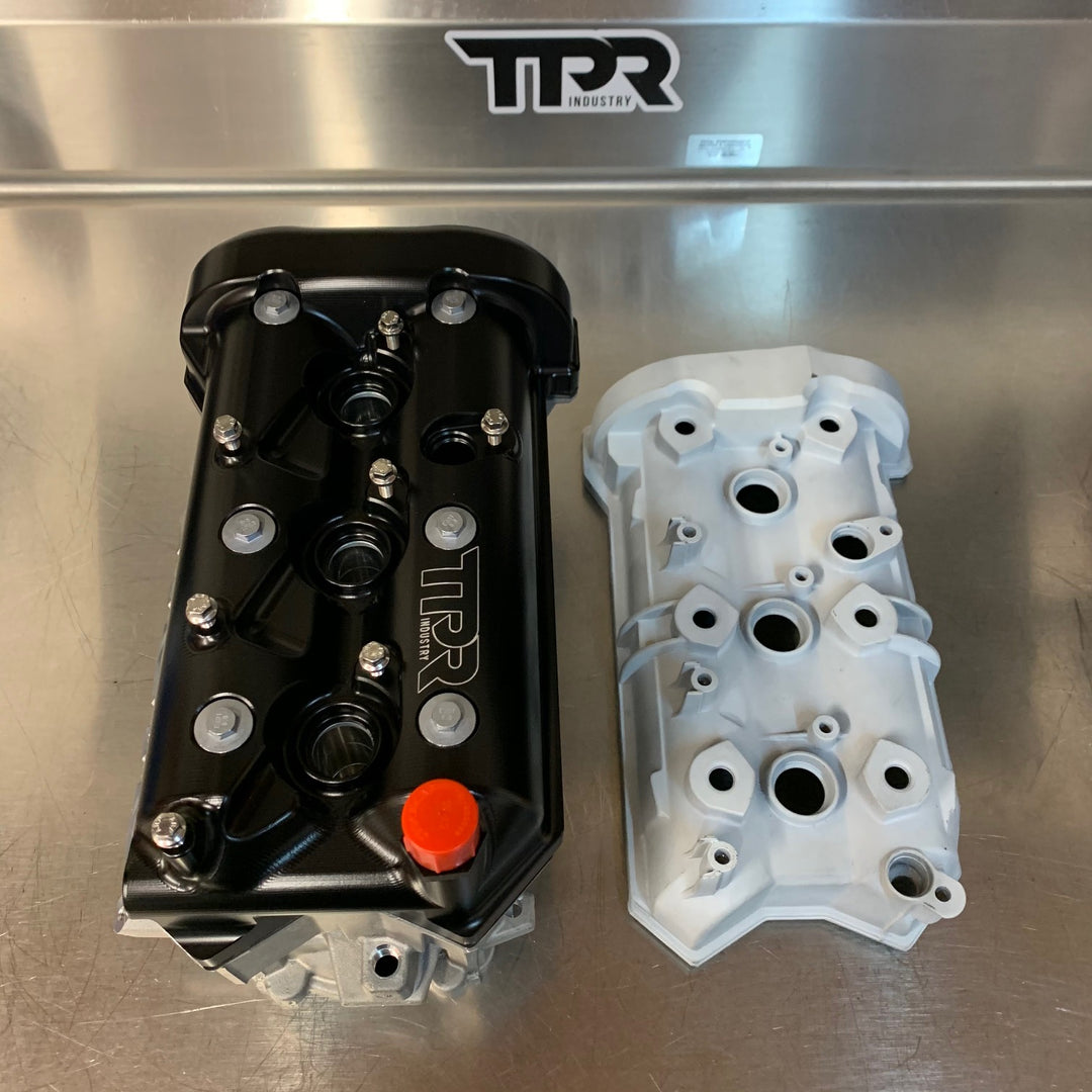 TPR110 - BLACK Billet Valve Cover - X3 – TPR Industry
