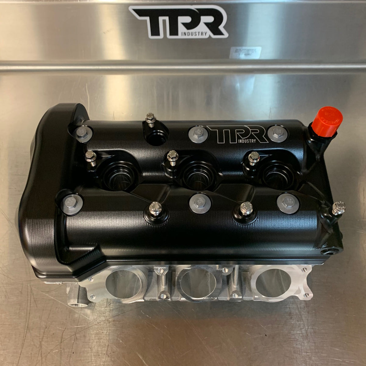 TPR110 - BLACK Billet Valve Cover - X3 – TPR Industry